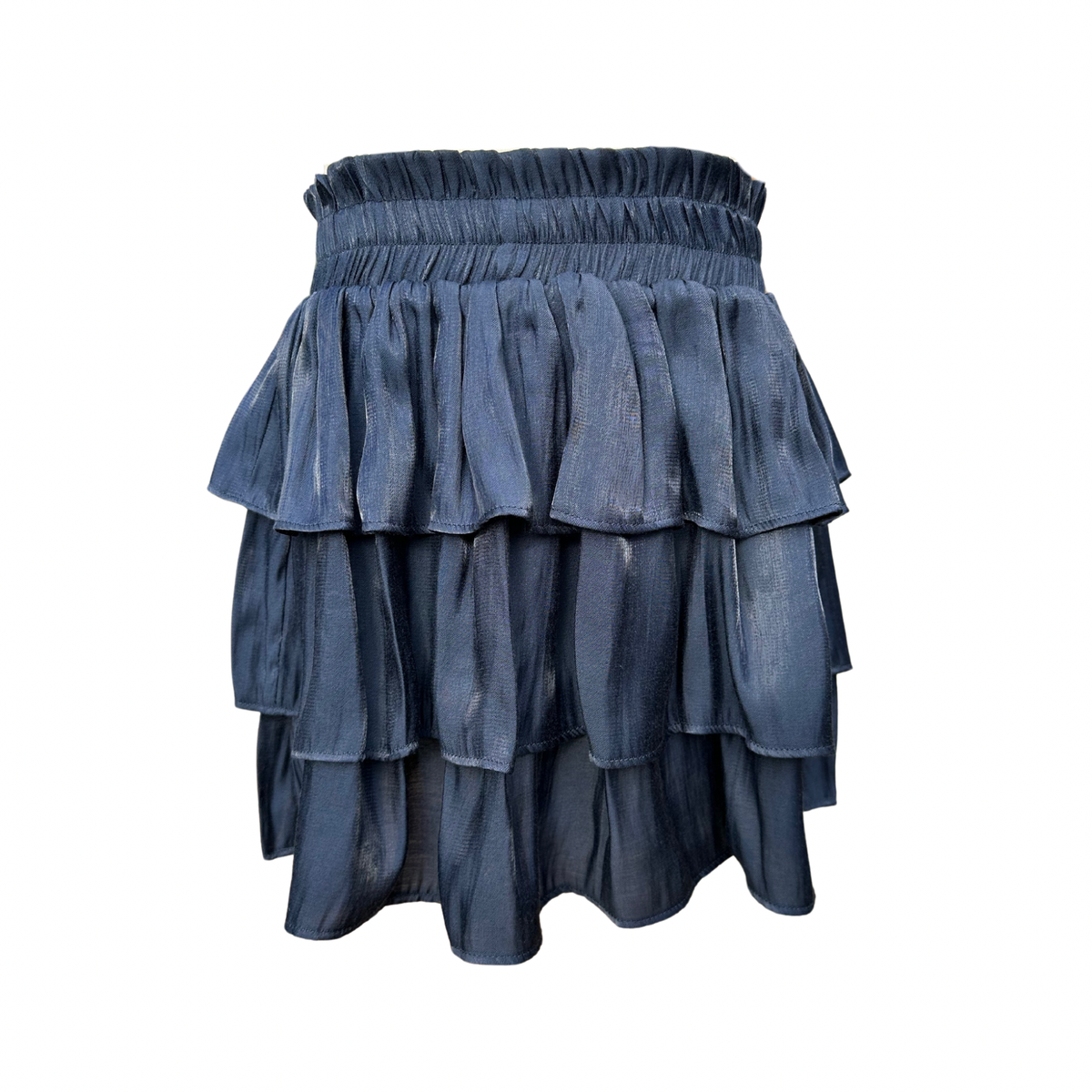 Luna Skirt -Slate Shimmer – The Lane Children’s Clothiers