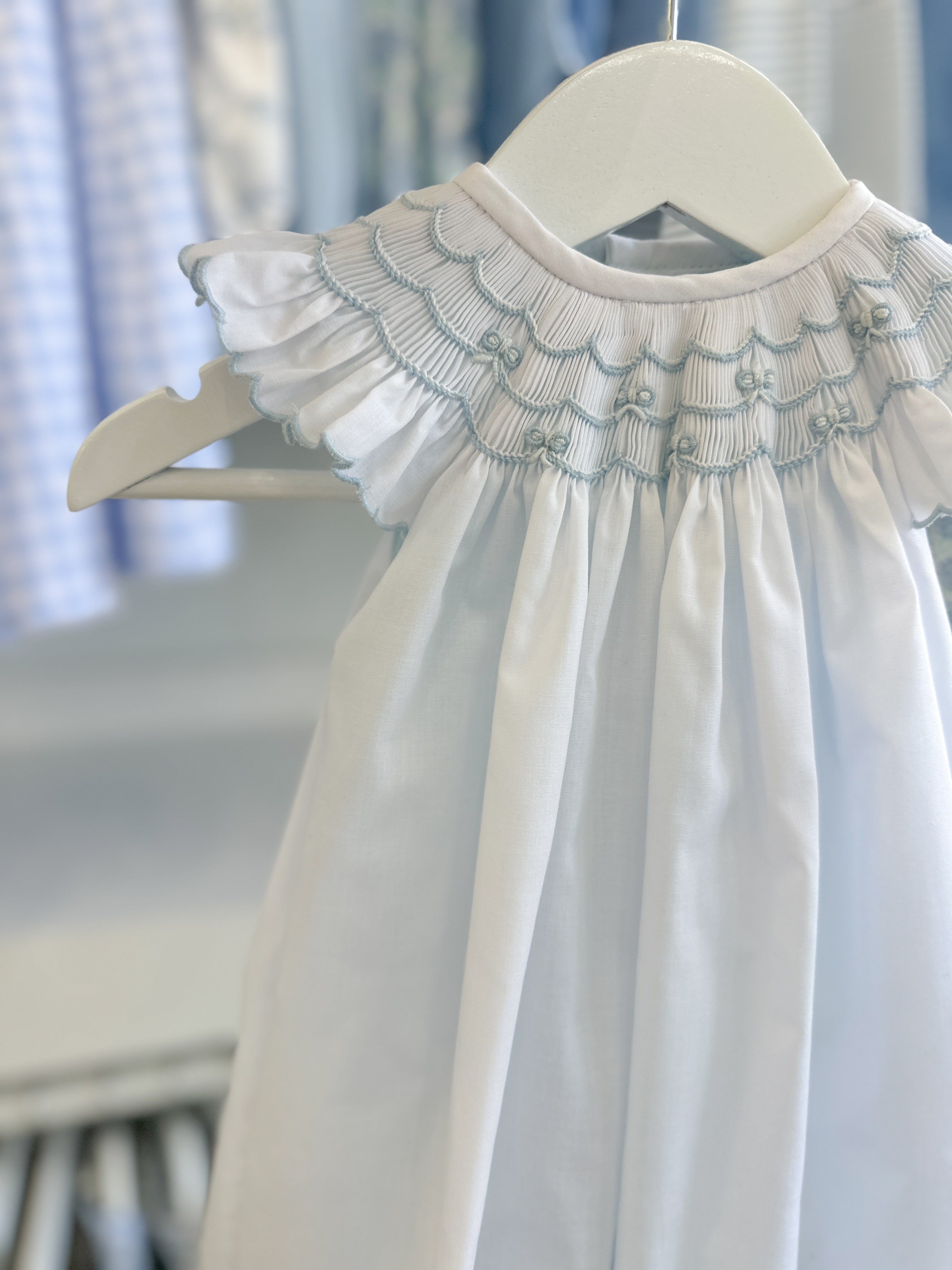 Bows Bishop - Blue – The Lane Children’s Clothiers